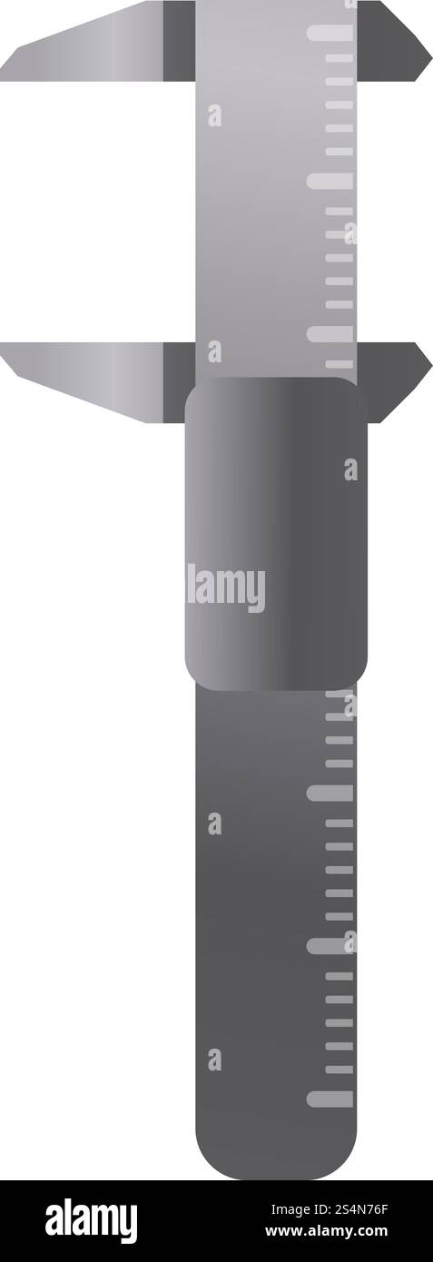 Caliper icon. Cartoon of caliper vector icon for web design isolated on ...