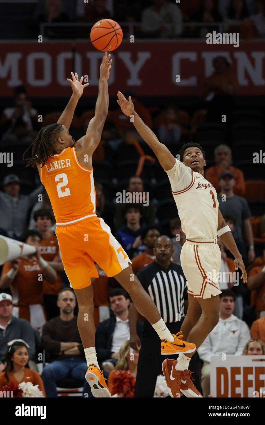 AUSTIN, TX - JANUARY 11: Tennessee Volunteers guard Chaz Lanier (2 ...