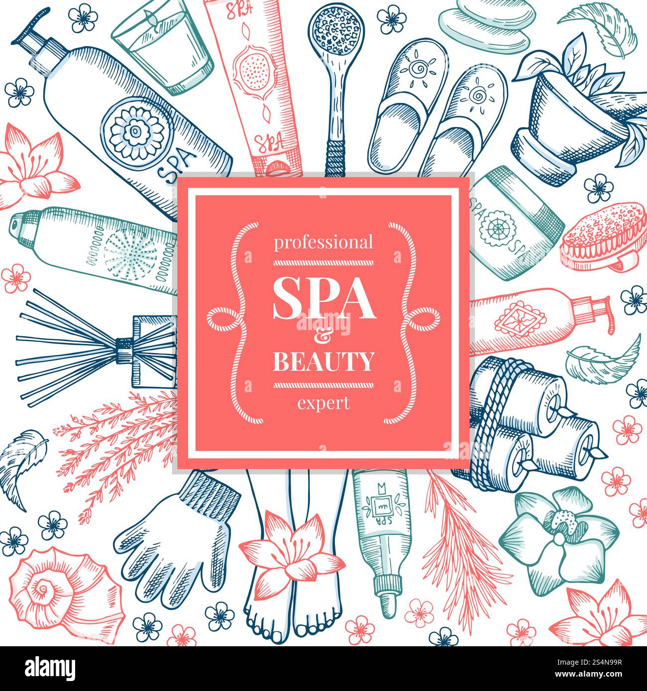 Spa salon background pictures. Different natural organic pictures in ...