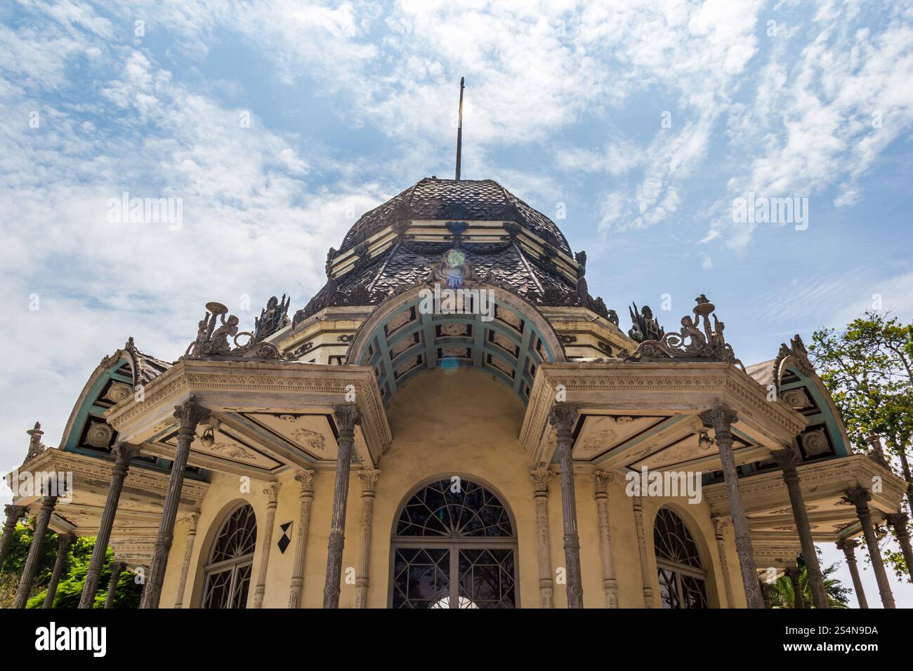 Byzantine Pavilion at Park of the Exposition - Lima, Peru Stock Photo ...