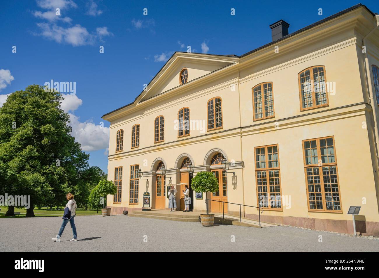 Schlosstheater Slottsteater, Schloss Drottningholm, Gemeinde Ekerö ...