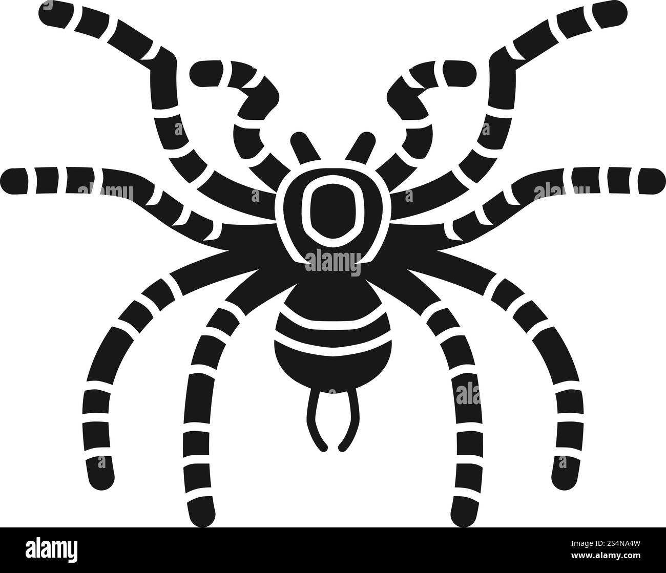 Tarantula spider icon. Simple illustration of tarantula spider vector ...