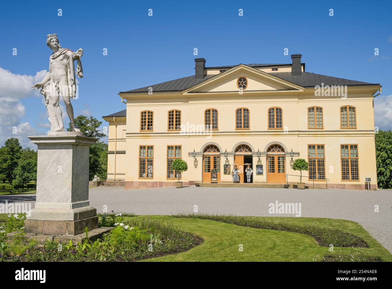 Schlosstheater Slottsteater, Schloss Drottningholm, Gemeinde Ekerö ...