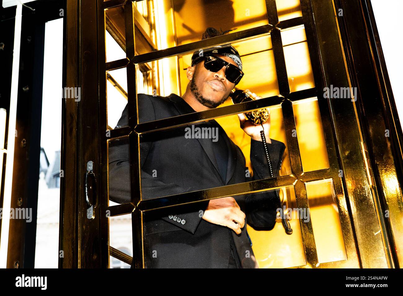 KSI at his Golden Prime Launch - Pop Up Shop in London on the 10th ...