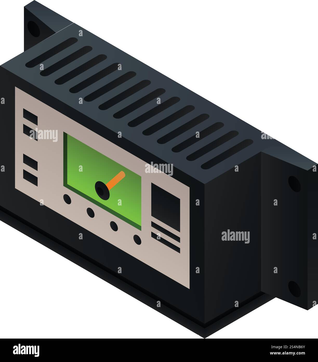 Charge inverter icon. Isometric of charge inverter vector icon for web ...