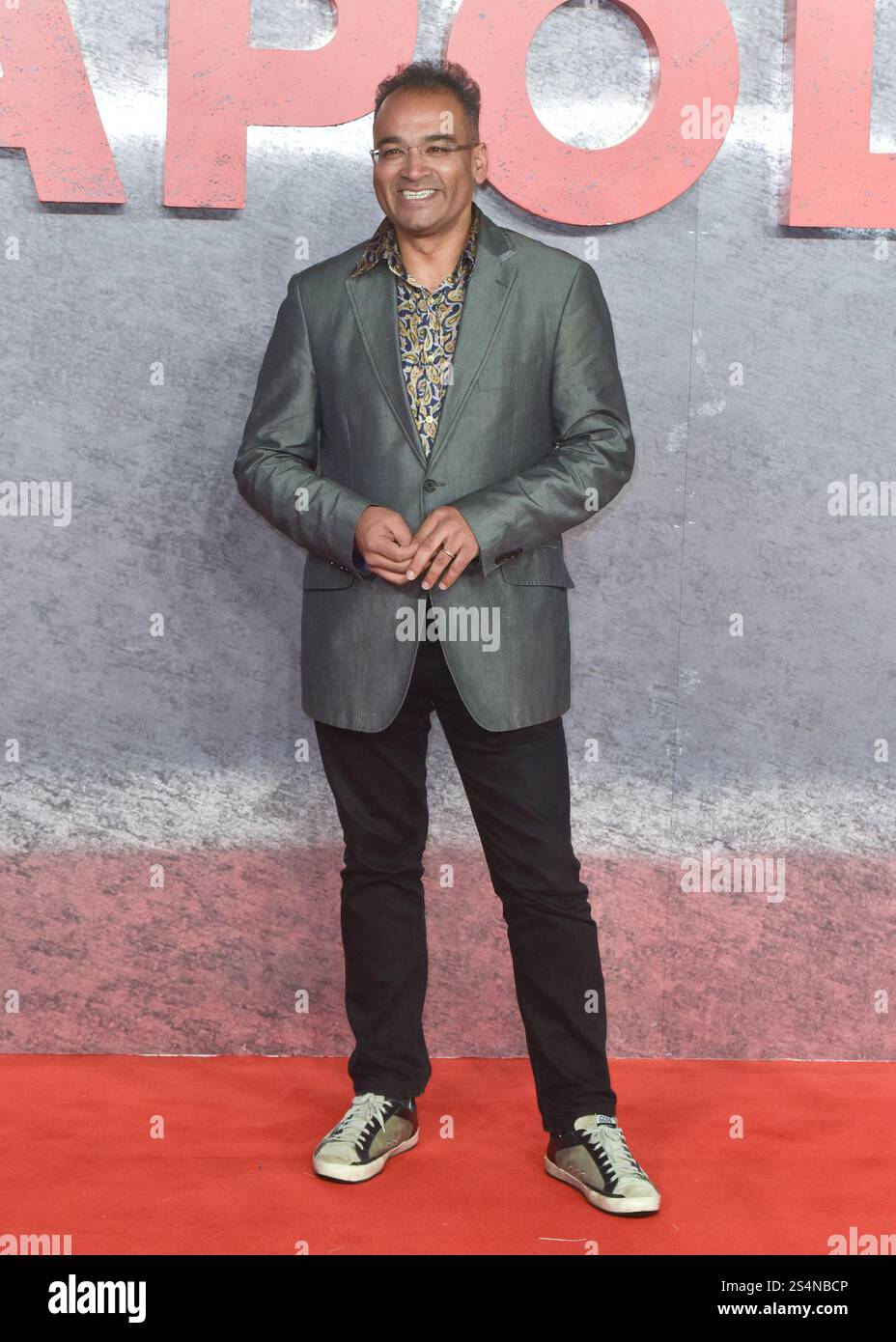 Krishnan Guru-Murthy attends ‘ Napoleon ‘ - UK Premiere, at the Odeon ...