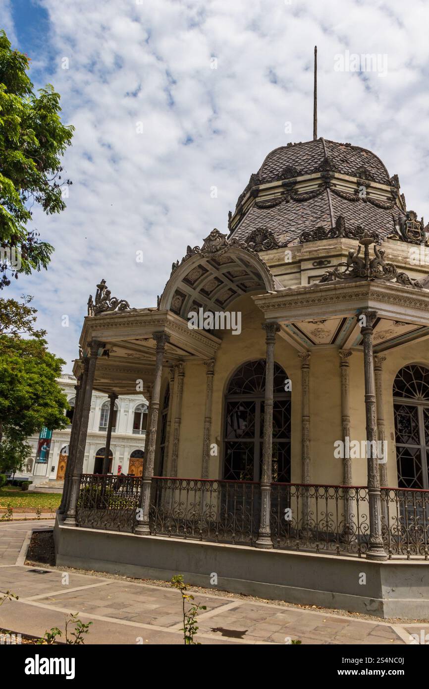 Byzantine Pavilion at Park of the Exposition - Lima, Peru Stock Photo ...