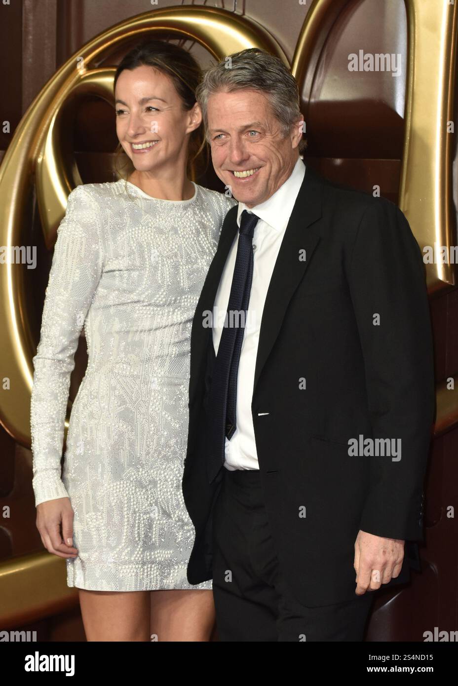 Anna Elisabet Eberstein and Hugh Grant attends ‘ Wonka ‘ - World ...