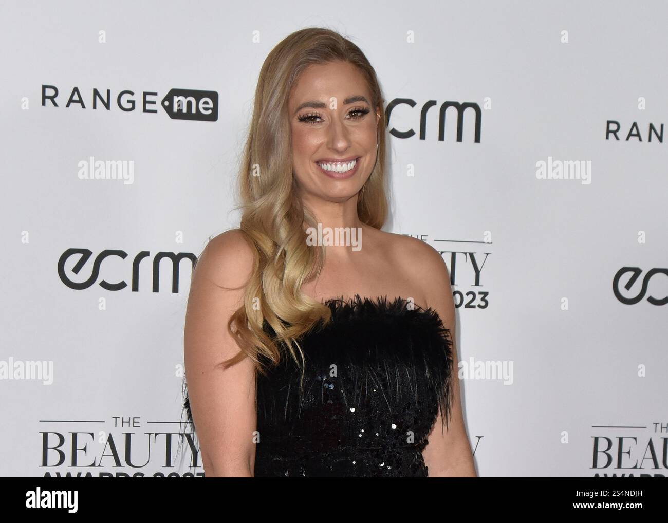 Stacey Solomon attends The Beauty Awards 2023, at City Central at HAC ...