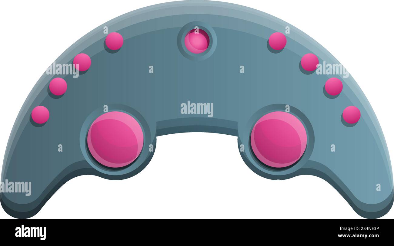 Futuristic joystick icon. Cartoon of futuristic joystick vector icon ...