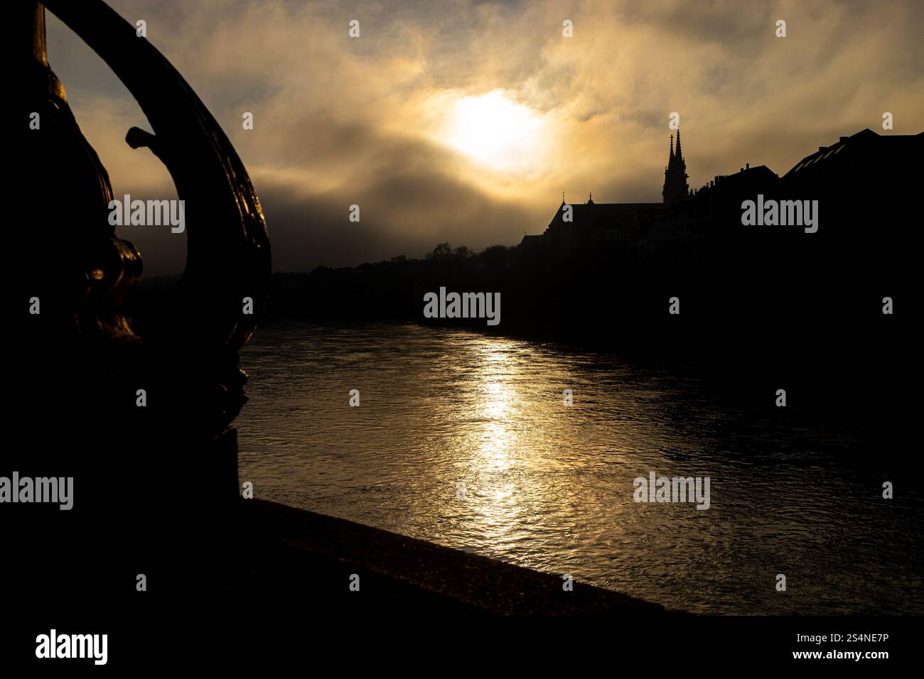 the historic swiss city of basel Stock Photo - Alamy