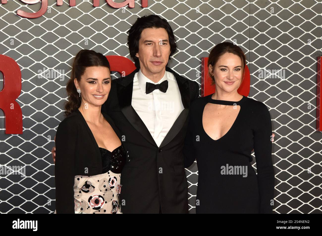 Penelope Cruz, Adam Driver and Shailene Woodley attends ‘ Ferrari ‘ UK ...