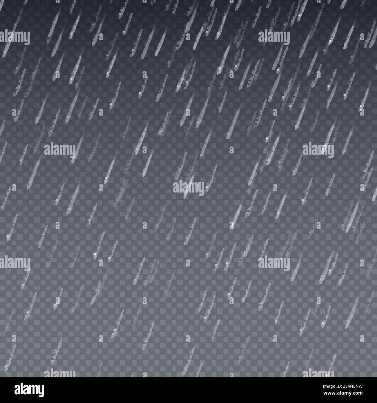 Rain vector wallpaper. Falling water drops isolated vector illustration ...