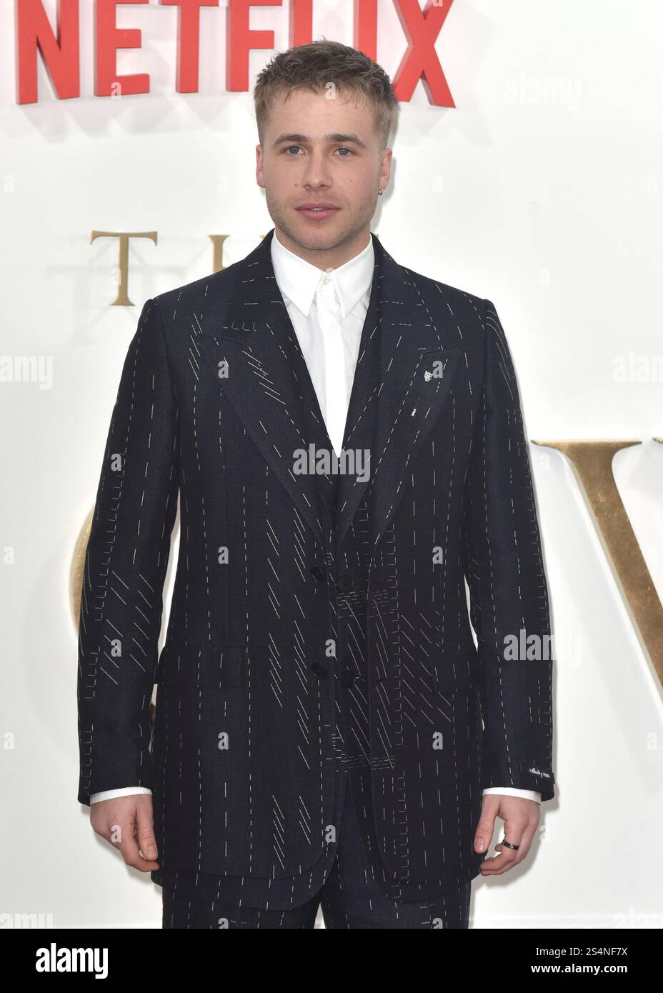 Ed McVey attends ' The Crown ' Finale Celebration at the Southbank ...