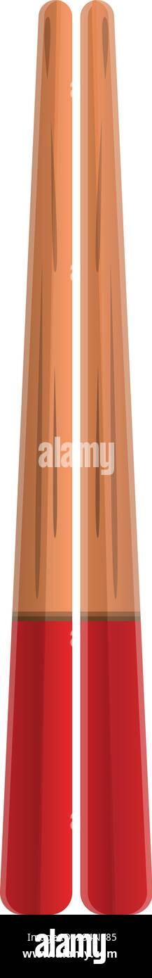 Japan chopsticks icon. Cartoon of japan chopsticks vector icon for web ...