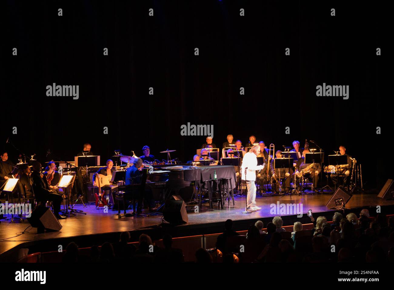 Fort Lauderdale, USA. 11th Jan, 2025. Johnny Mathis performs in Fort ...