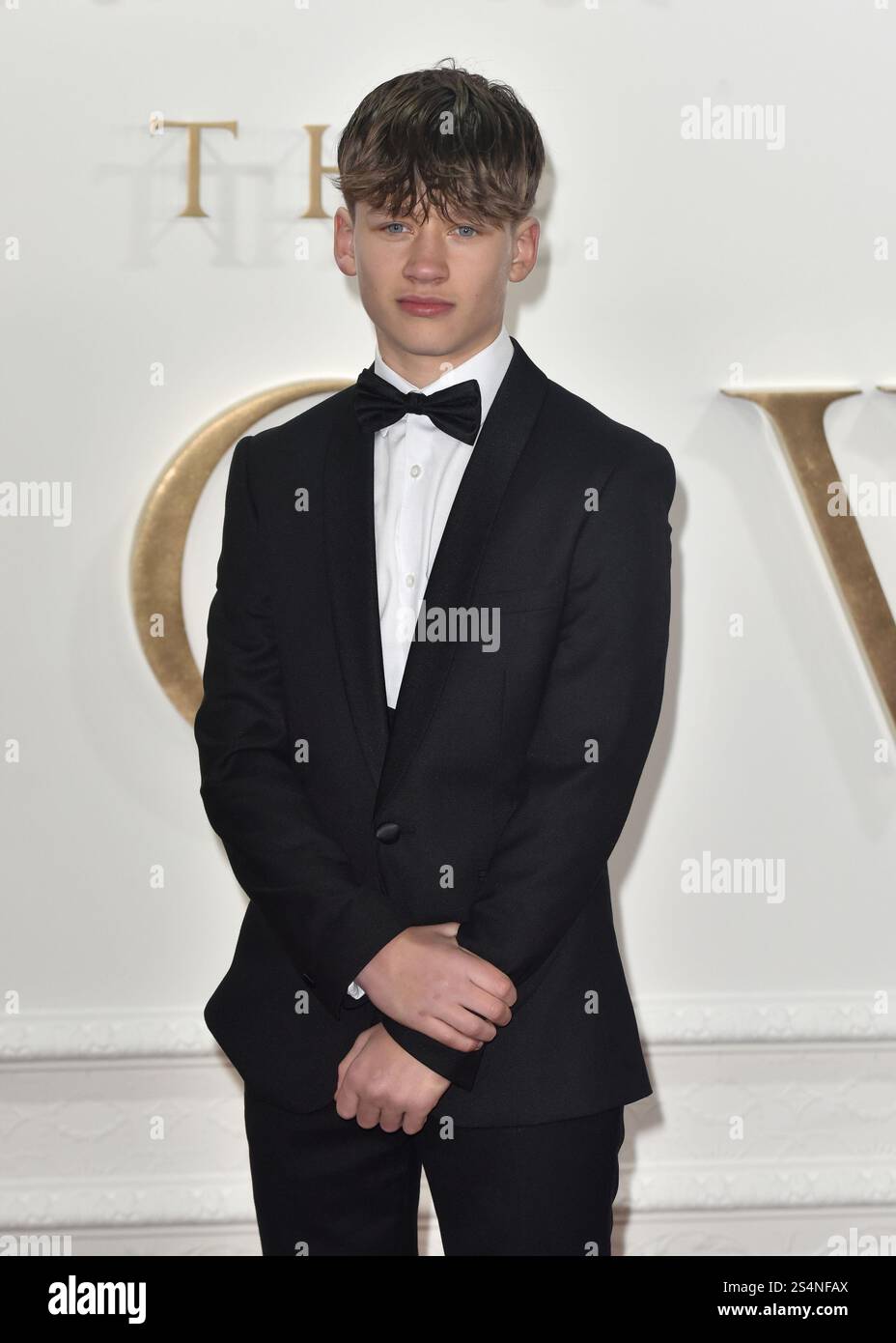 Fflyn Edwards attends ' The Crown ' Finale Celebration at the Southbank ...