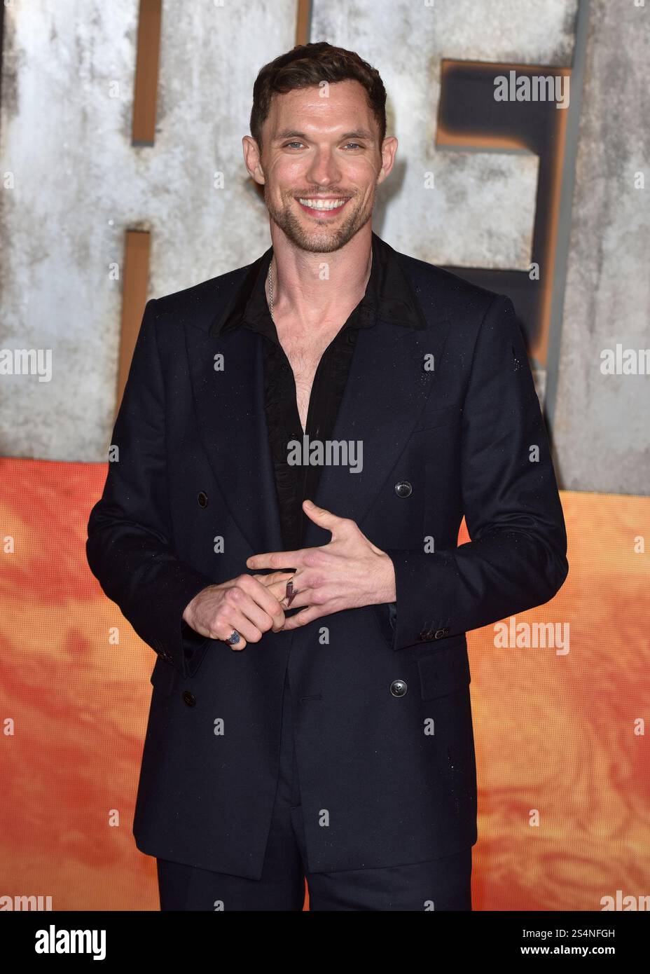 Ed Skrein attends ' Rebel Moon: Part One - A Child of Fire ‘ London ...