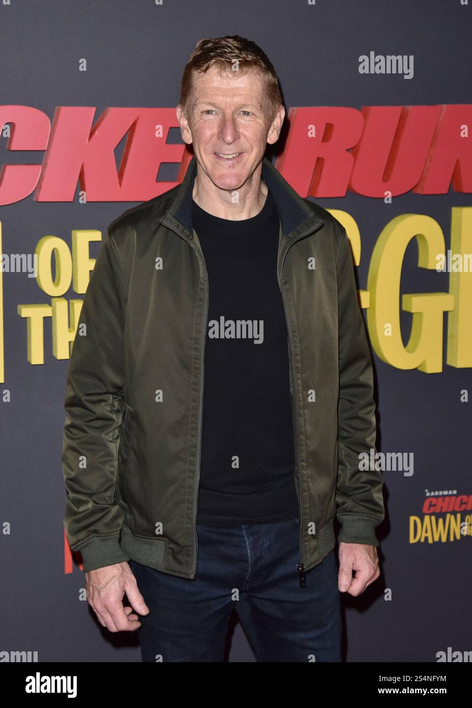 Sir Tim Peake attends ‘ Chicken Run: Dawn of the Nugget ‘ Special ...