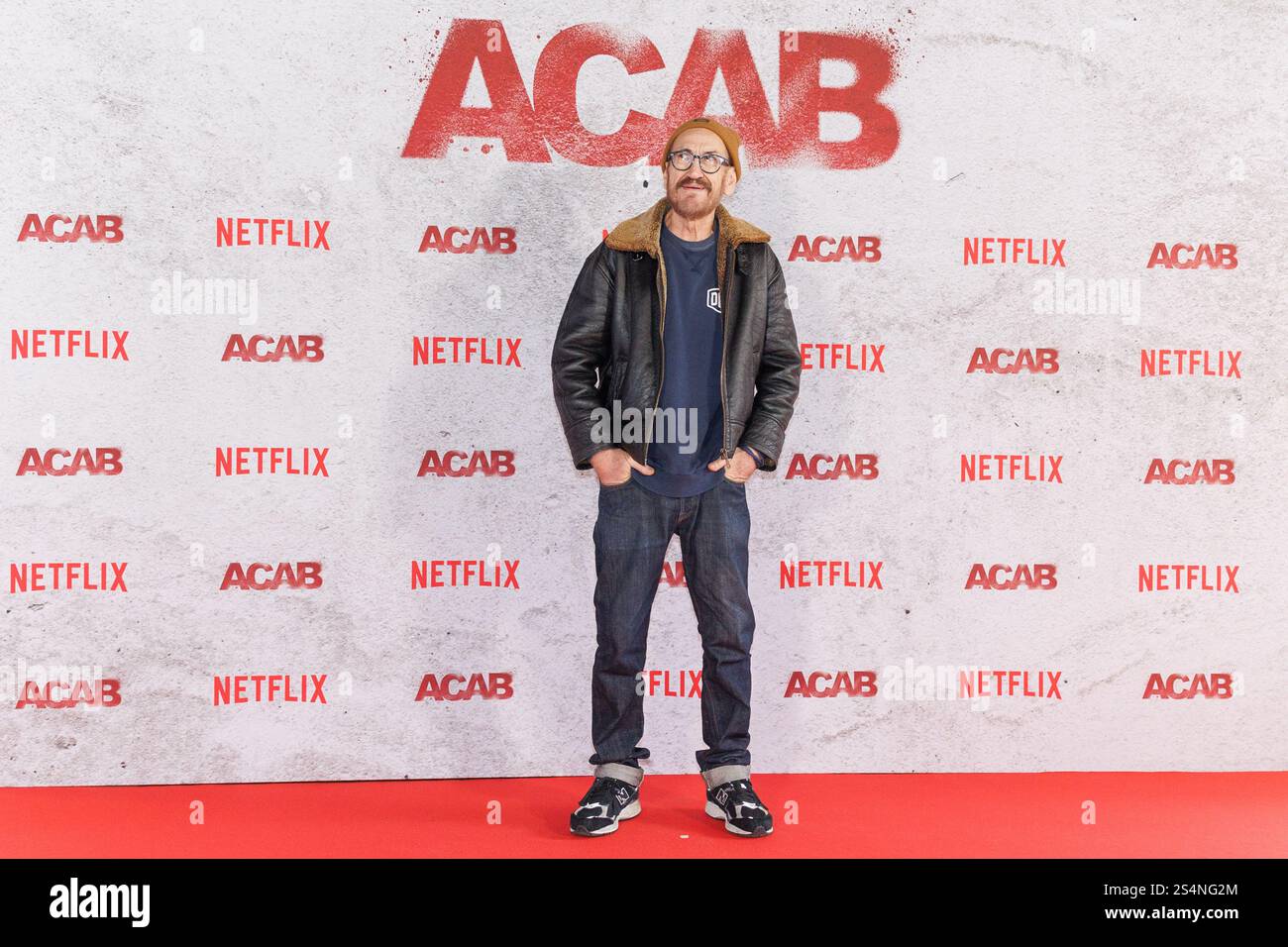 Cinema Barberini, Rome, Italy, January 13, 2025, Marco Giallini attends ...