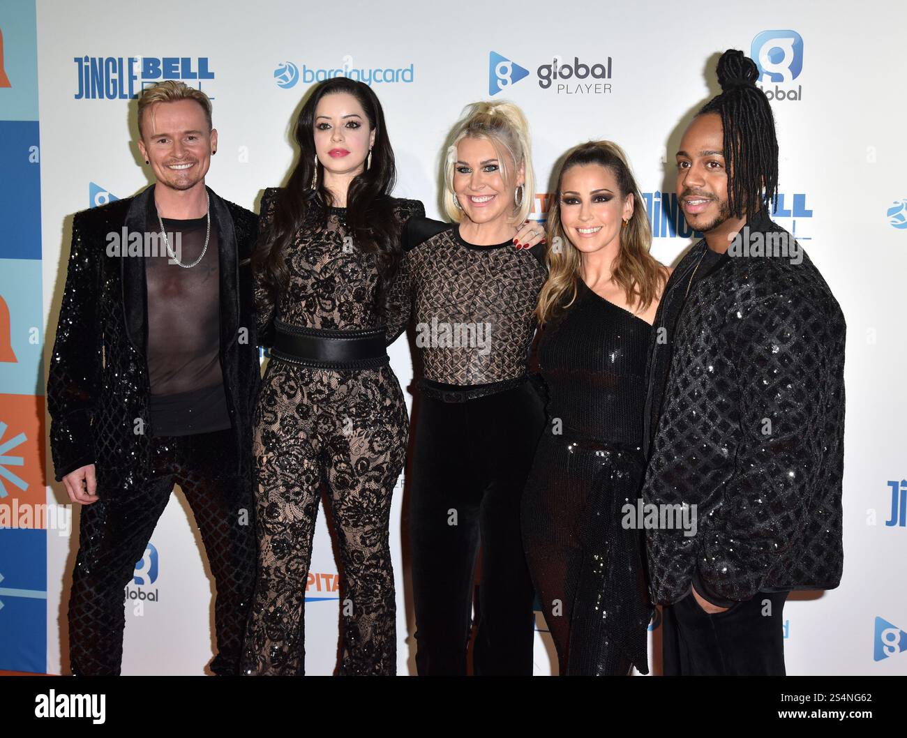 S Club ( Tina Barrett, Jon Lee, Bradley McIntosh, Jo O'Meara and Rachel ...