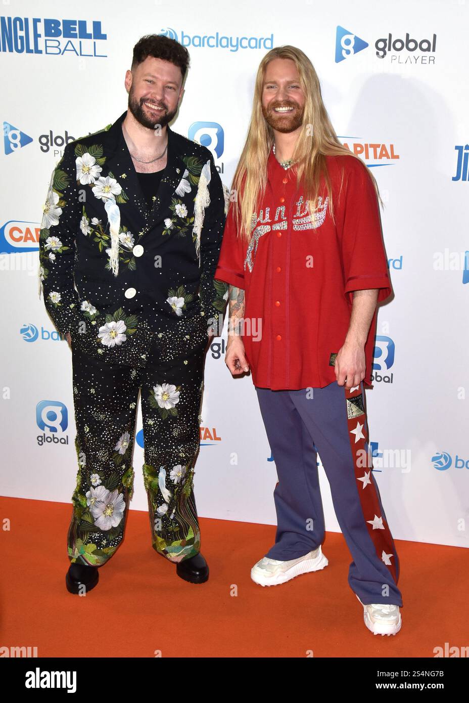 Calum Scott and Sam Ryder attends Capital’s Jingle Bell Ball with ...
