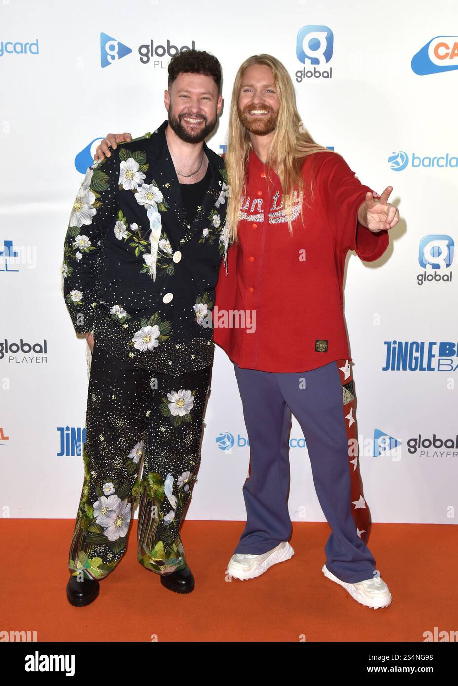 Calum Scott and Sam Ryder attends Capital’s Jingle Bell Ball with ...
