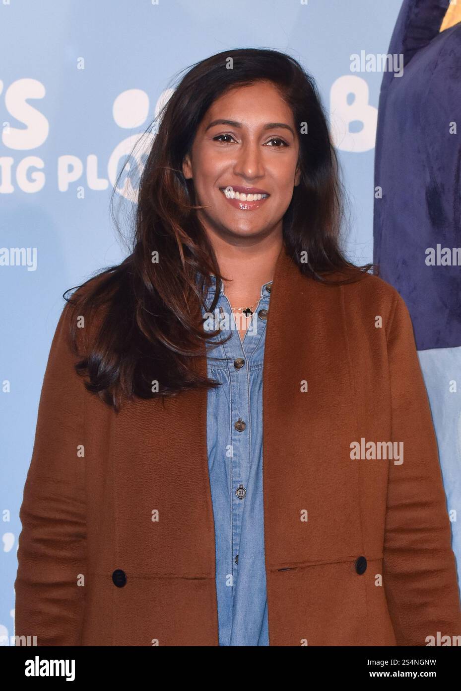 Tina Daheley attends the Gala Performance of ‘ Bluey's Big Play ‘ at ...