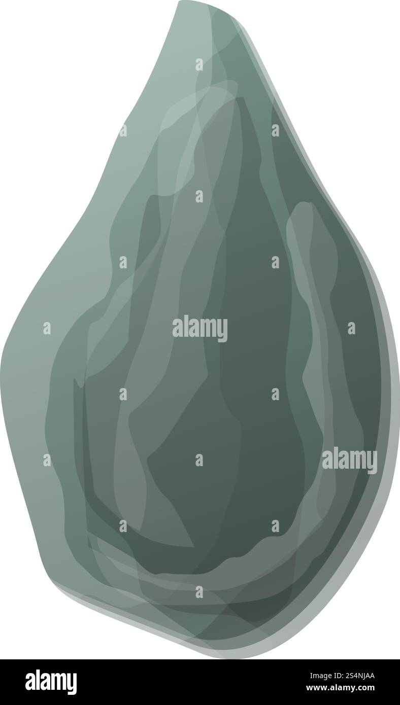 Prehistoric stone icon. Cartoon of prehistoric stone vector icon for ...