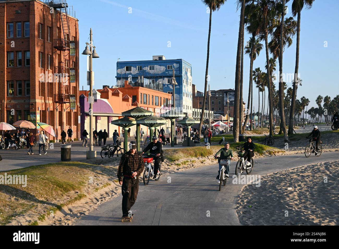 An american at venice beach hi-res stock photography and images - Alamy