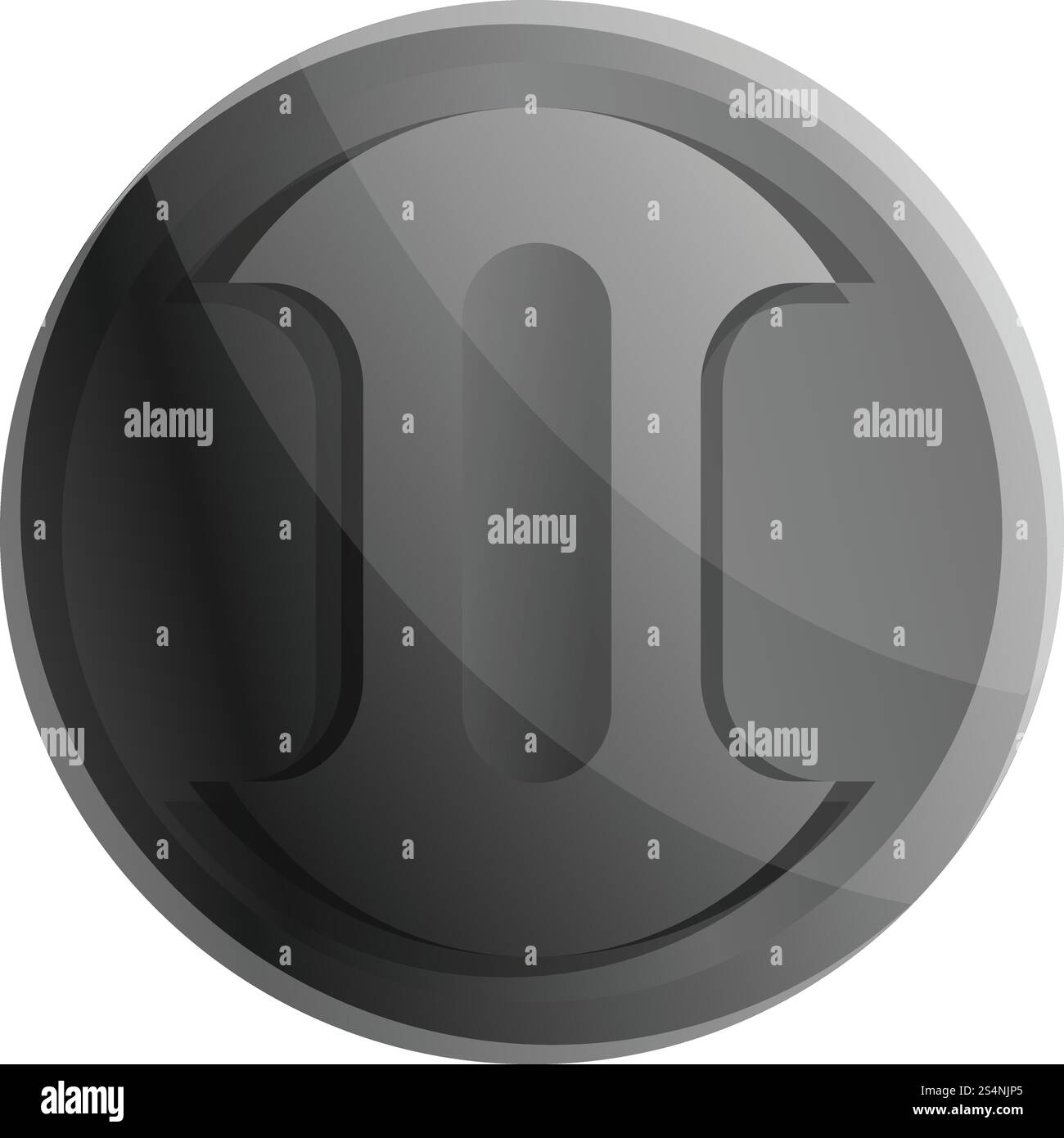 Camera lens cover icon. Cartoon of camera lens cover vector icon for ...