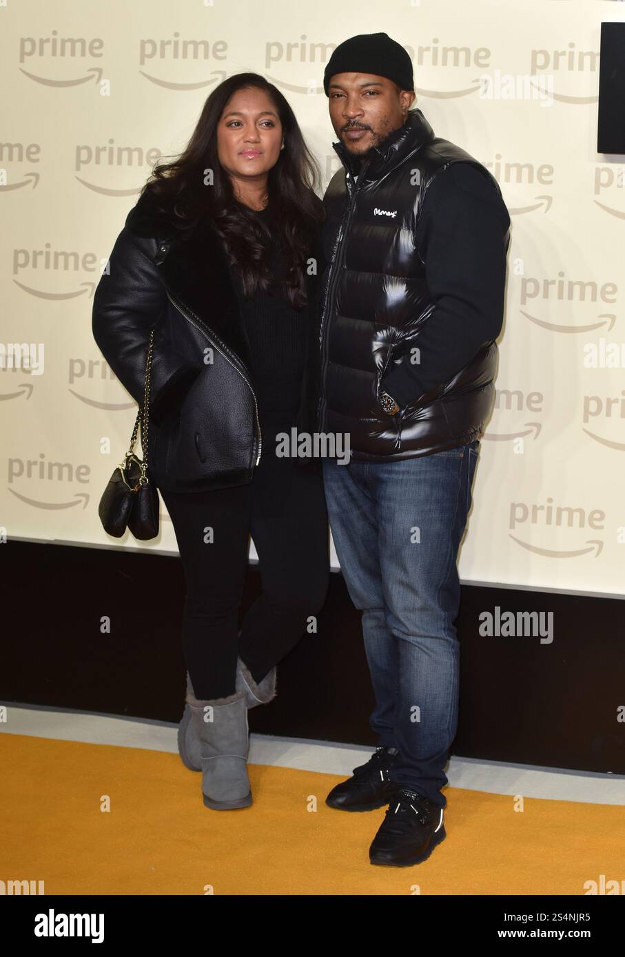 Danielle Walters and Ashley Walters attends ‘ Mr & Mrs Smith ‘ UK ...