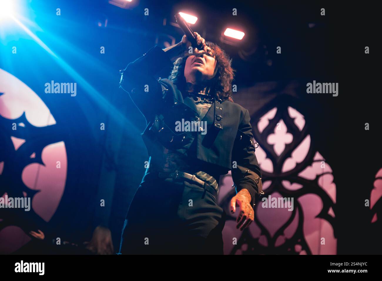 Oliver Sykes of Bring Me The Horizon performing live at the O2 Arena on ...
