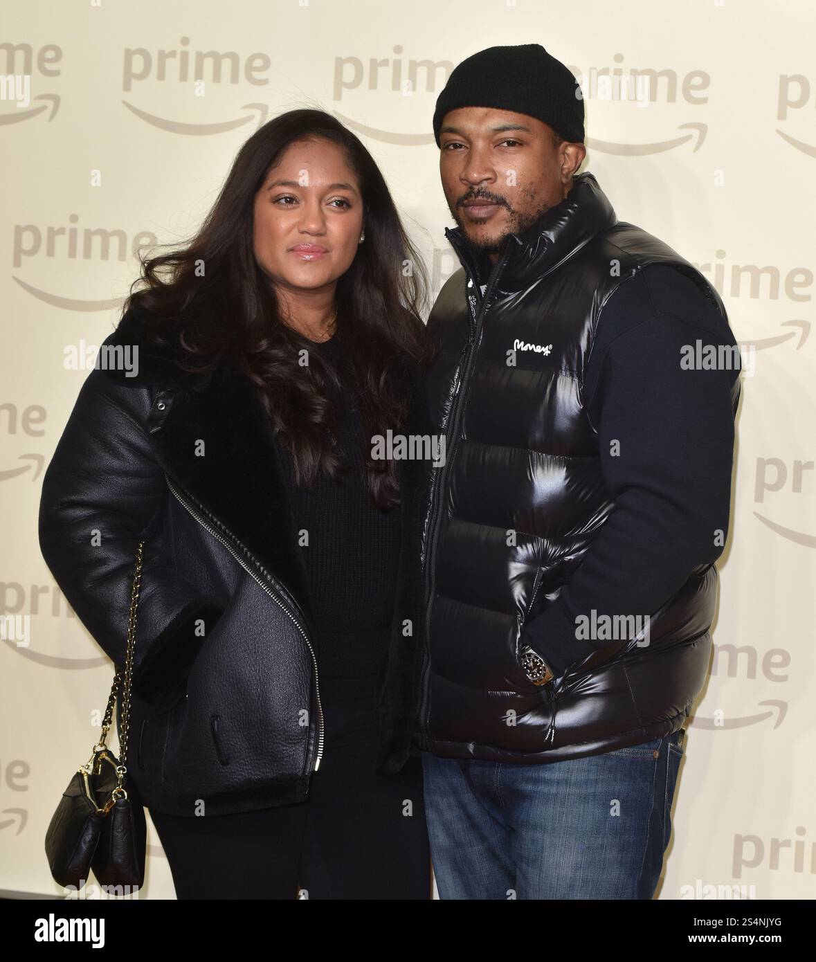 Danielle Walters and Ashley Walters attends ‘ Mr & Mrs Smith ‘ UK ...