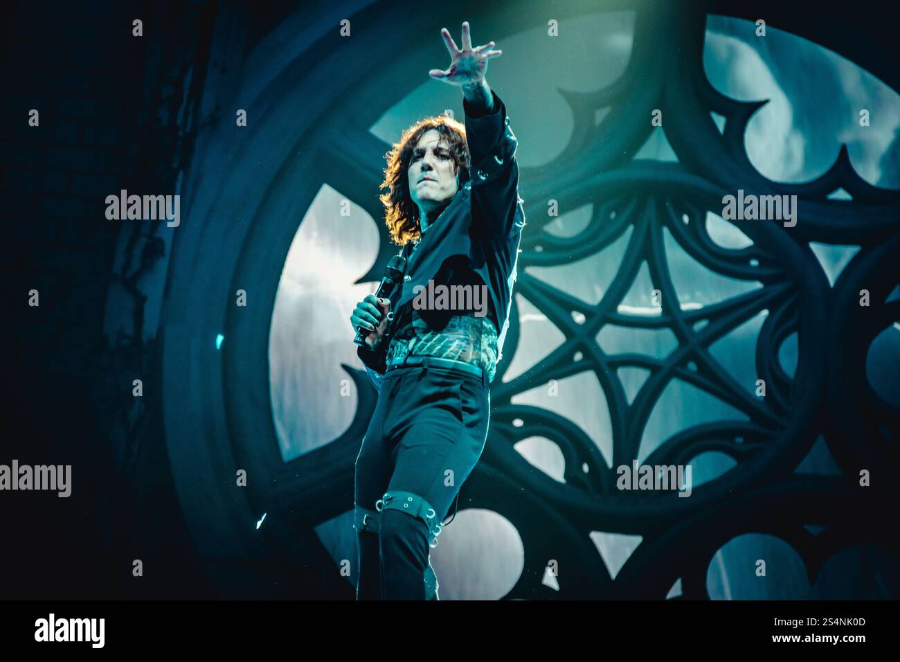 Oliver Sykes of Bring Me The Horizon performing live at the O2 Arena on ...