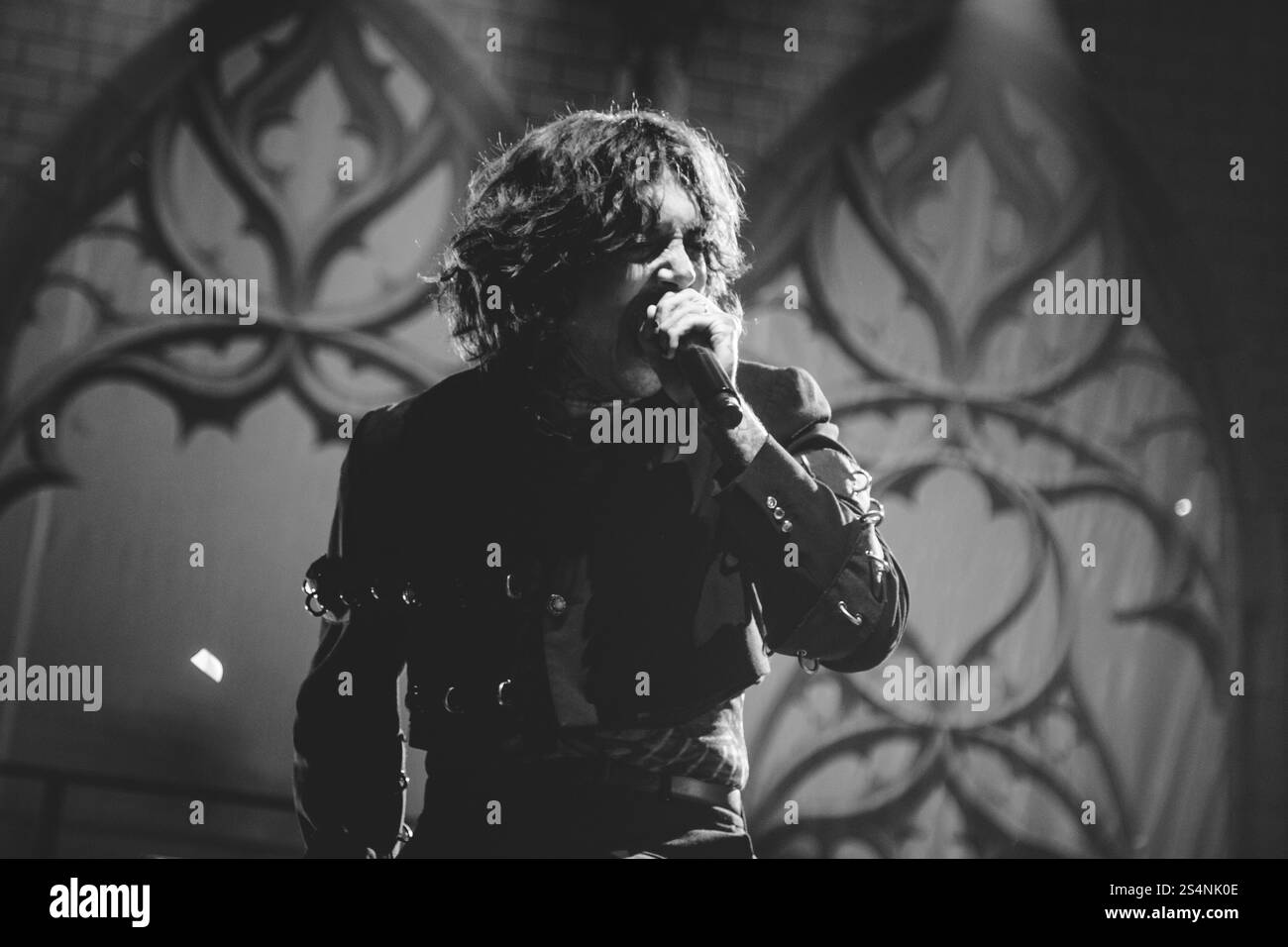Oliver Sykes of Bring Me The Horizon performing live at the O2 Arena on ...