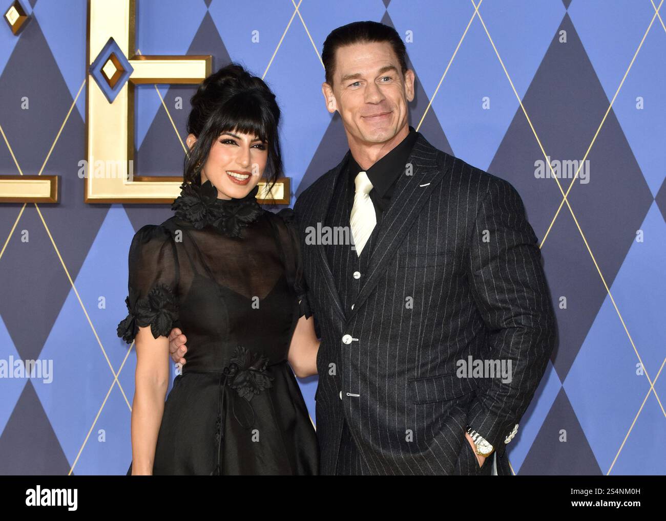 Shay Shariatzadeh and John Cena attends ‘ Argylle ‘ World Premiere, at ...