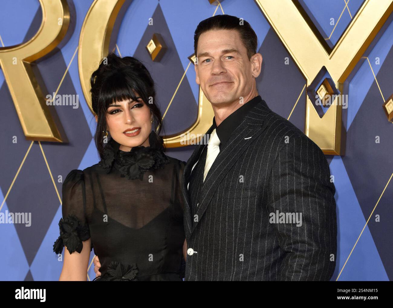 Shay Shariatzadeh and John Cena attends ‘ Argylle ‘ World Premiere, at ...
