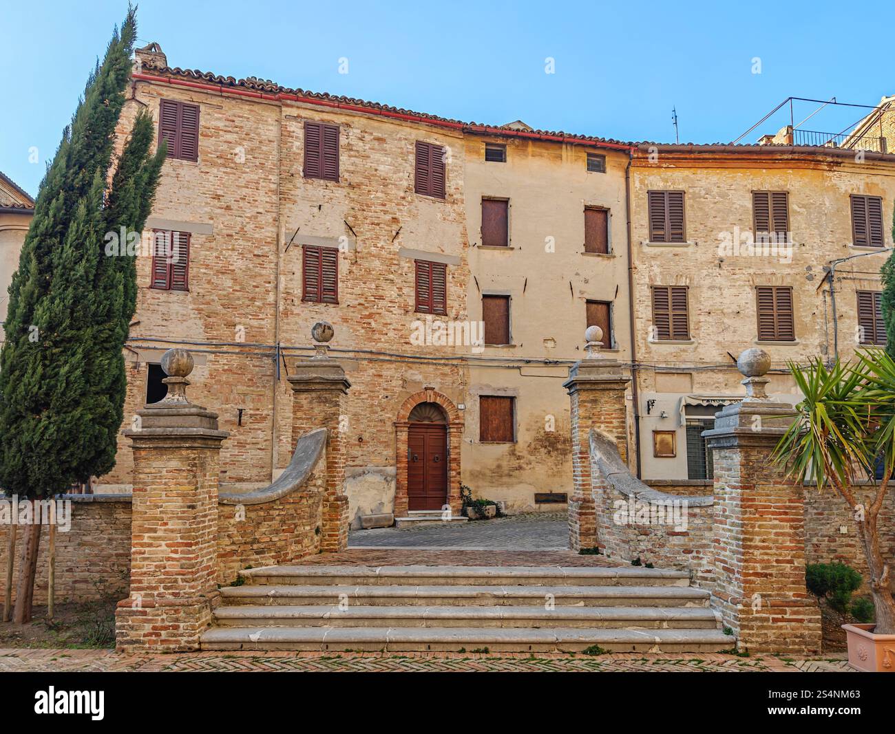 Corinaldo, Italy - one of the most tipycal villages of Marche region ...