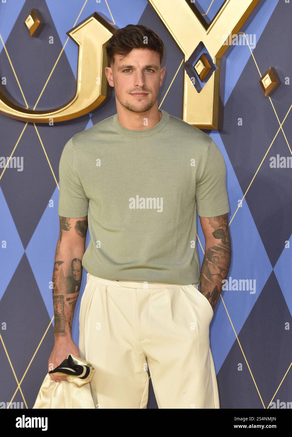 Luca Bish attends ‘ Argylle ‘ World Premiere, at the Odeon Luxe ...