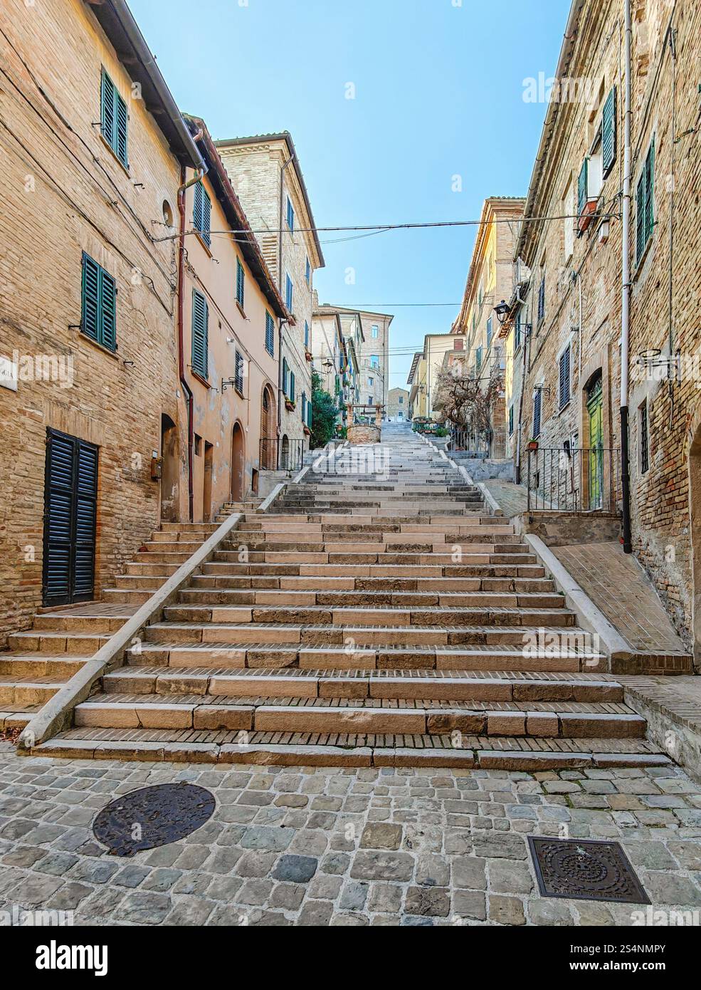 Corinaldo, Italy - one of the most tipycal villages of Marche region ...
