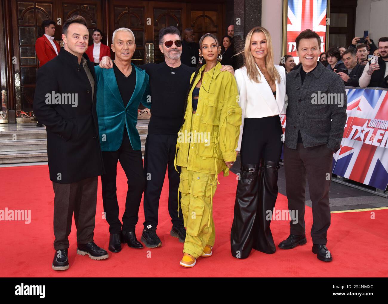 Ant McPartlin, Bruno Tonioli, Simon Cowell, Alesha Dixon, Amanda Holden ...