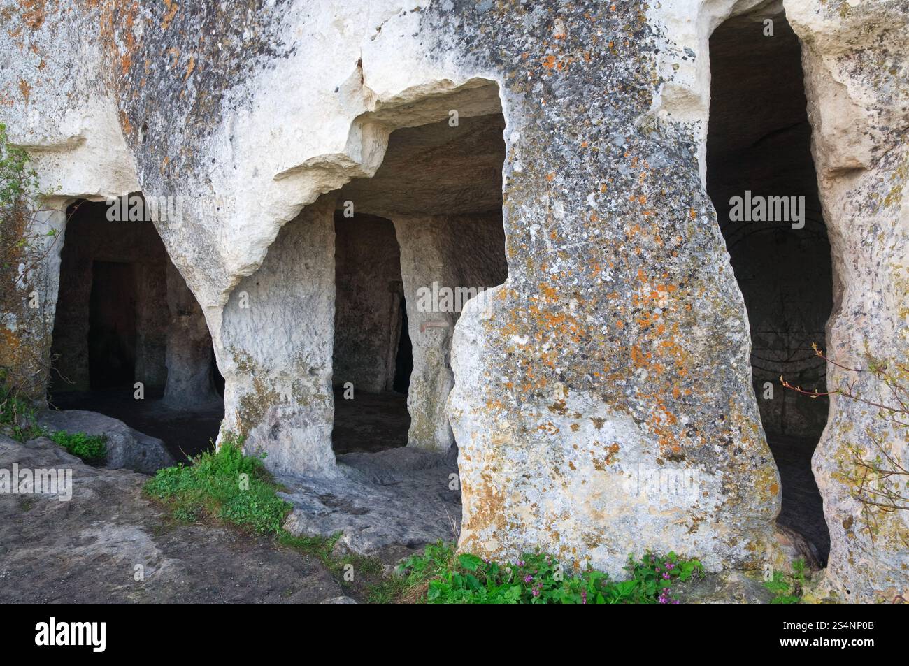 One of Mangup Kale cavernicolous houses - historic fortress and ancient ...