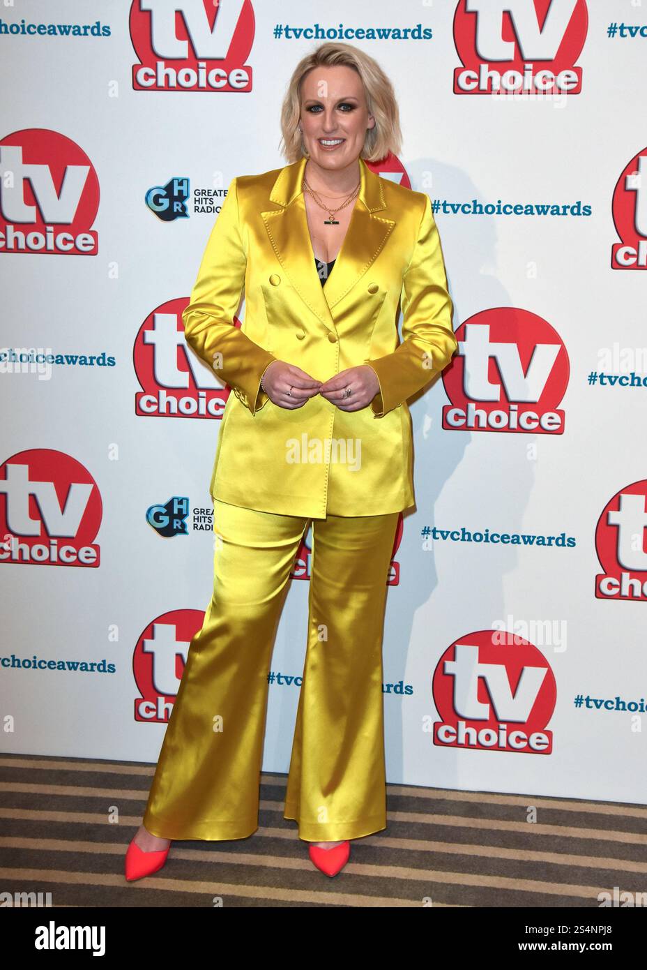 Steph McGovern attends the TV Choice Awards 2024, at the London Hilton ...