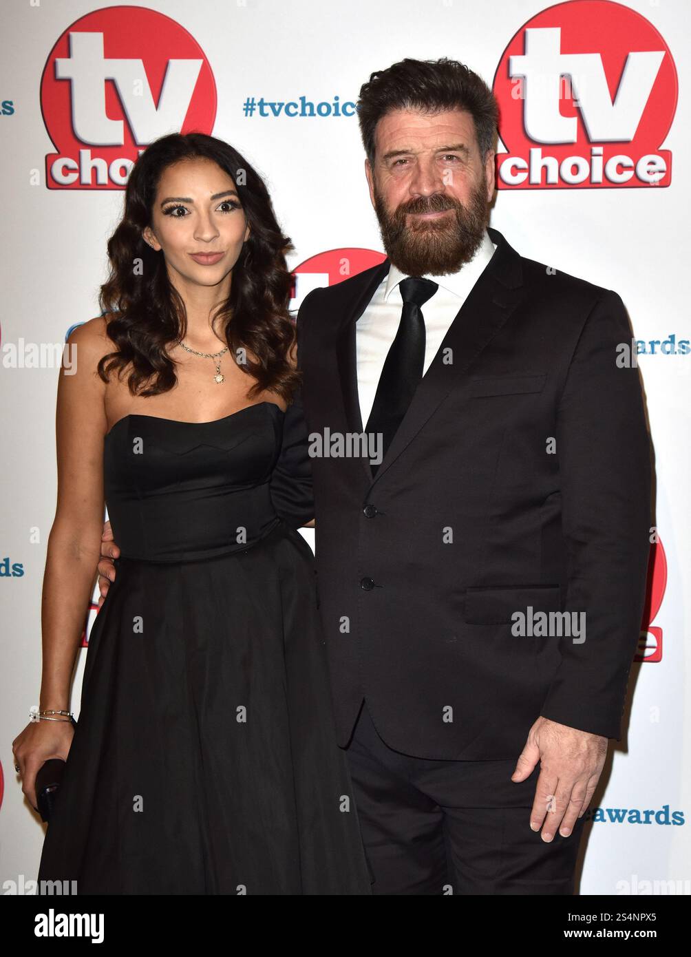 Katie Dadzie and Nick Knowles attends the TV Choice Awards 2024, at the ...