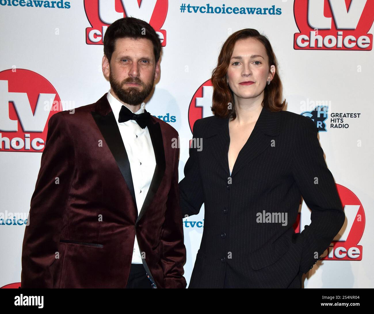 Laurence Rickard and Charlotte Ritchie attends the TV Choice Awards ...