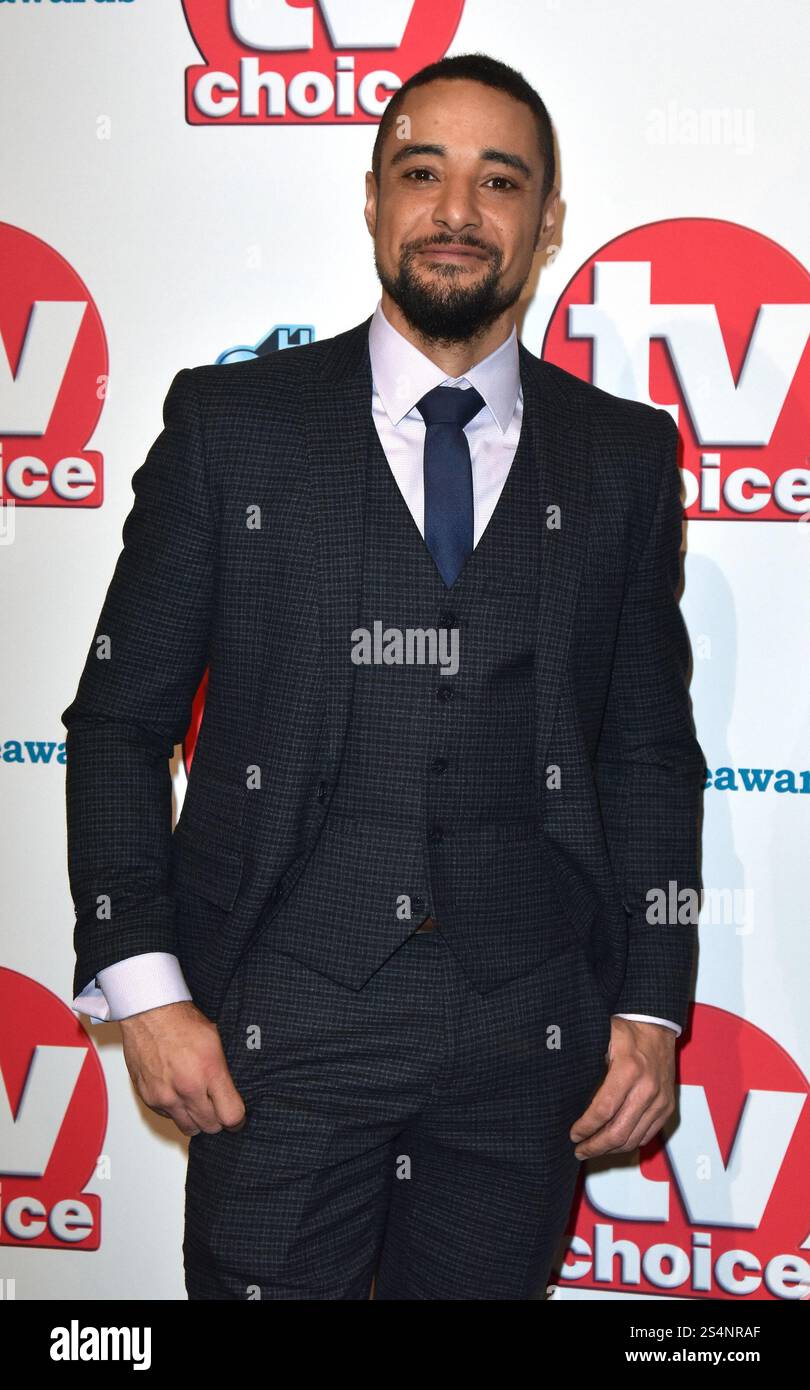 Ashley Rice attends the TV Choice Awards 2024, at the London Hilton on ...