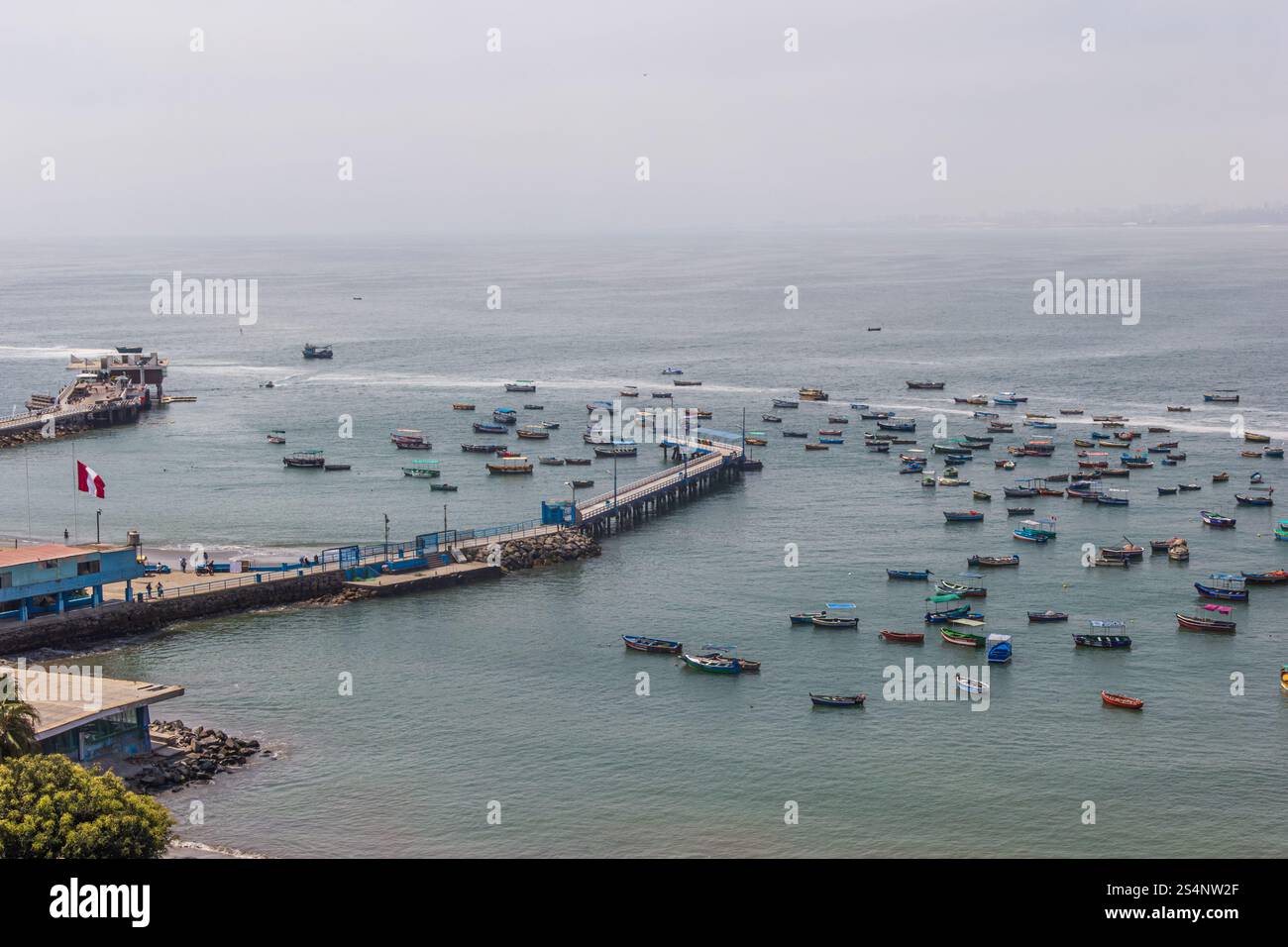 Fisherman's Wharf, Chorrillos District - Lima, Peru Stock Photo - Alamy