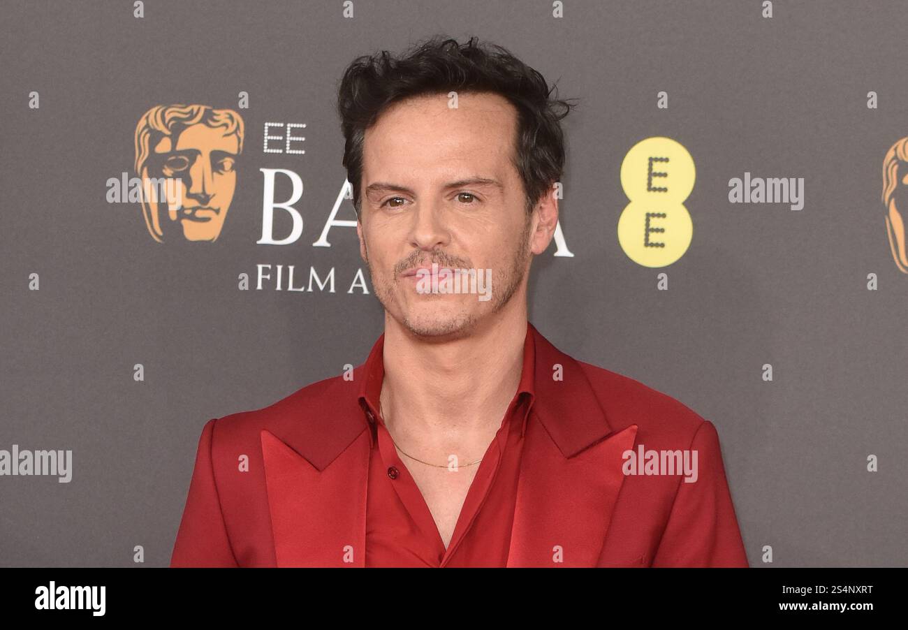 Andrew Scott attends the 2024 EE BAFTA Film Awards at the Royal ...