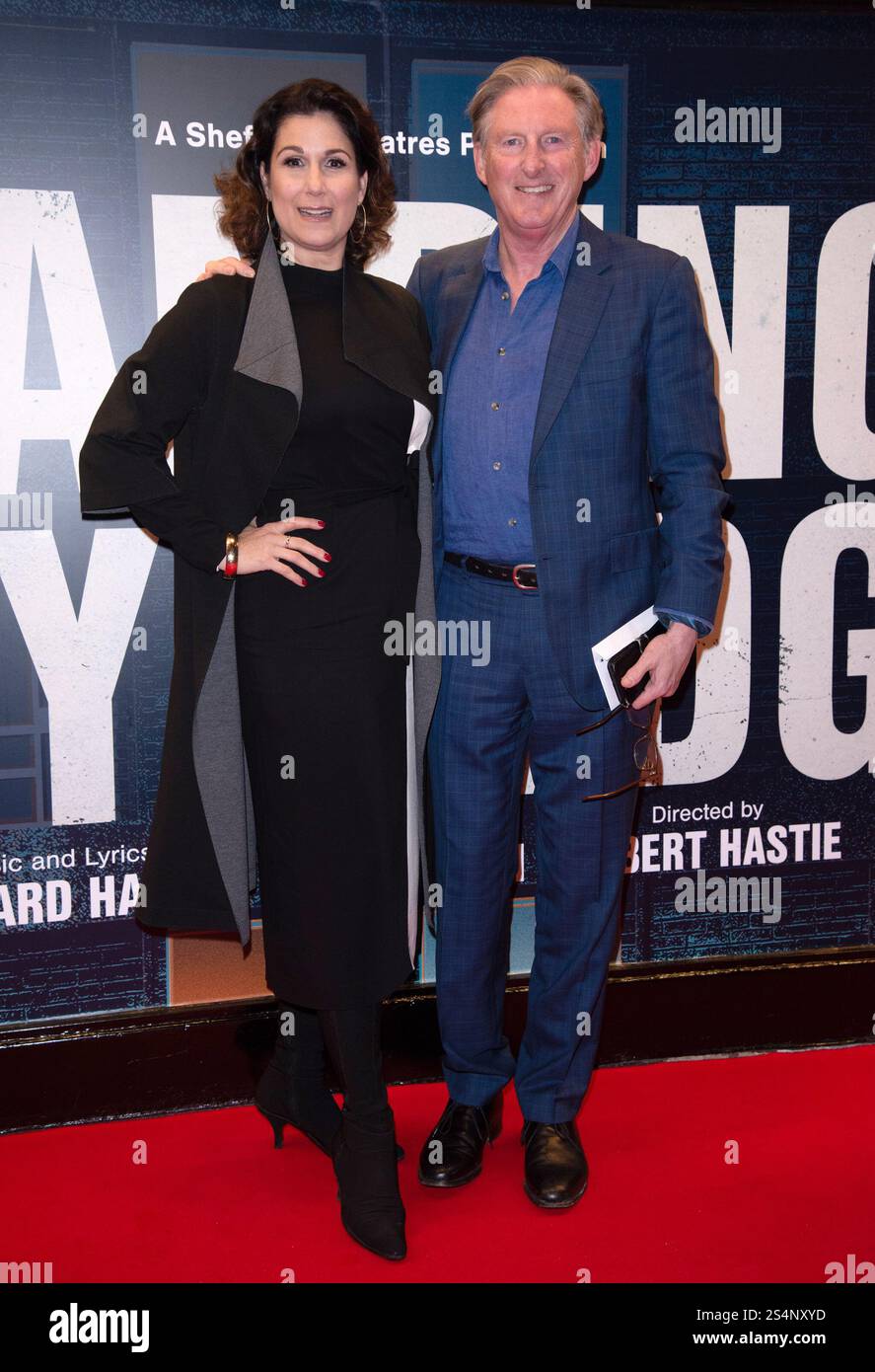 Adrian Dunbar attends the West End opening night of ‘ Standing at the ...